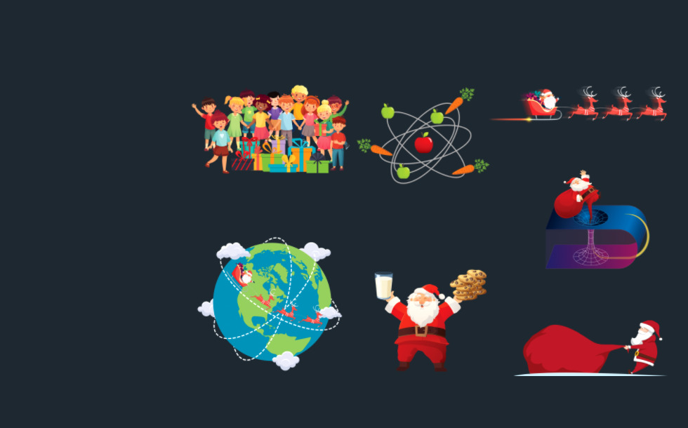 The science of Santa Claus - نماذج ثلاثية الأبعاد - موزايك للتعليم و ...