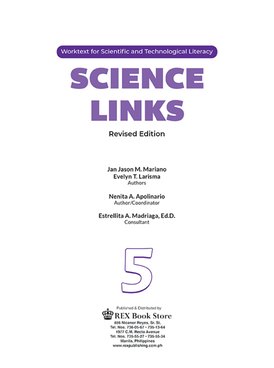 Science Links 5. - Worktext for Scientific and Technological Literacy ...