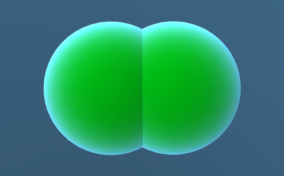 Chlor (Cl₂) - 3D animace - Mozaik digitální vyučování a studium