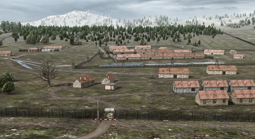 Pracovní tábor Auschwitz I - 3D animace - Mozaik digitální vyučování a ...