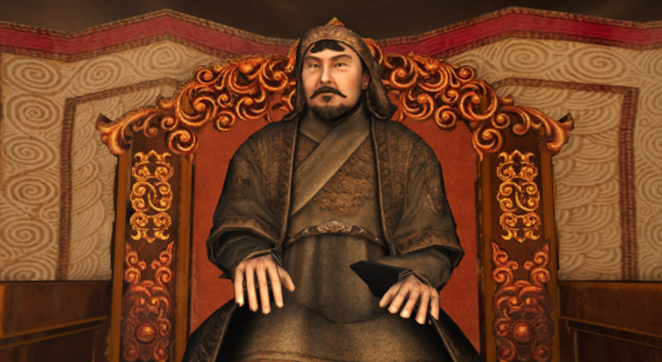 Det mongolske imperium - 3D-scene - Mozaik digital undervisning og læring