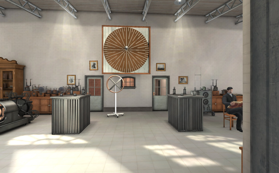 Das Laboratorium von Nikola Tesla (Shoreham, USA) - 3D-Modell - Mozaik ...