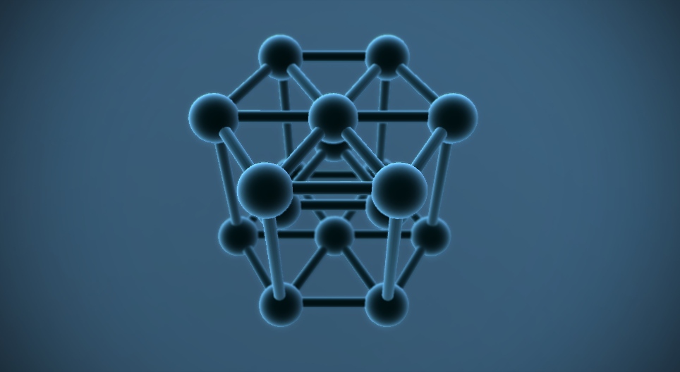 Das hexagonale Metallgitter - 3D-Modell - Mozaik Digitale Bildung und ...