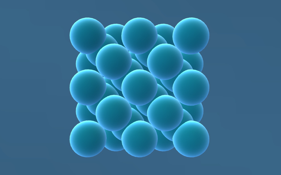 Das Silicium - 3D-Modell - Mozaik Digitale Bildung und Lernen