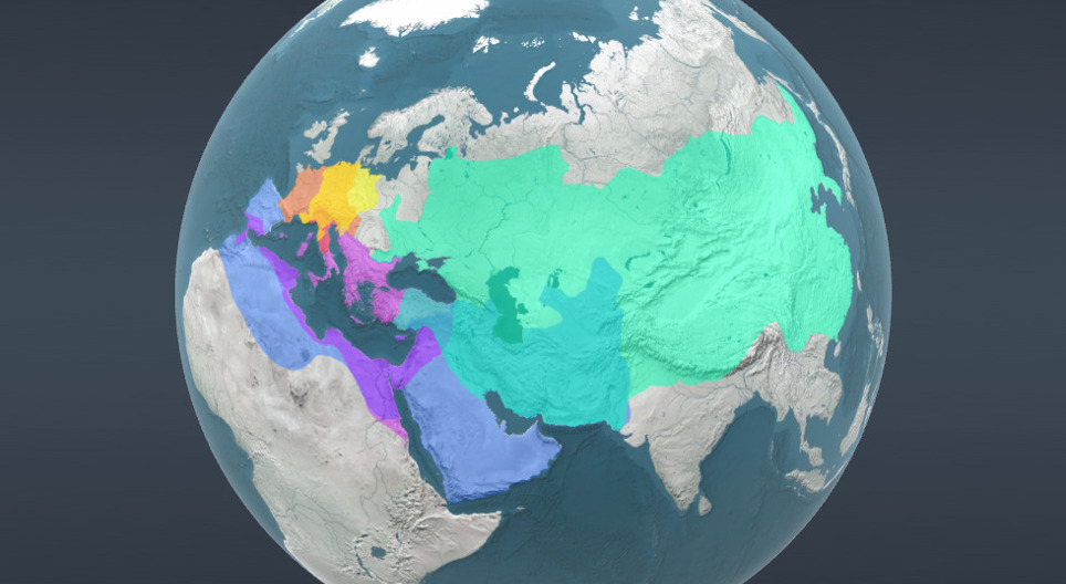 Das Mongolische Reich - 3D-Modell - Mozaik Digitale Bildung und Lernen