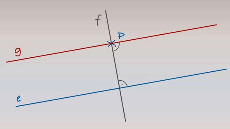 Parallele Geraden konstruieren - Erste Lösung - Video - Mozaik Digitale ...
