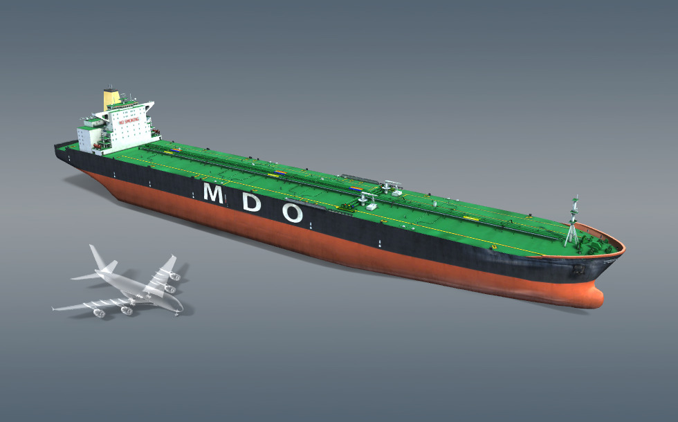 Oil tanker - Μοντέλο 3D - Mozaik ψηφιακή εκπαίδευση και μάθηση