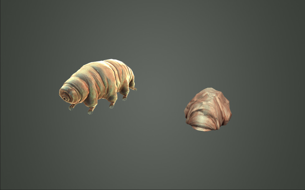 Tardigrade - 3D scene - Mozaik Digital Education and Learning