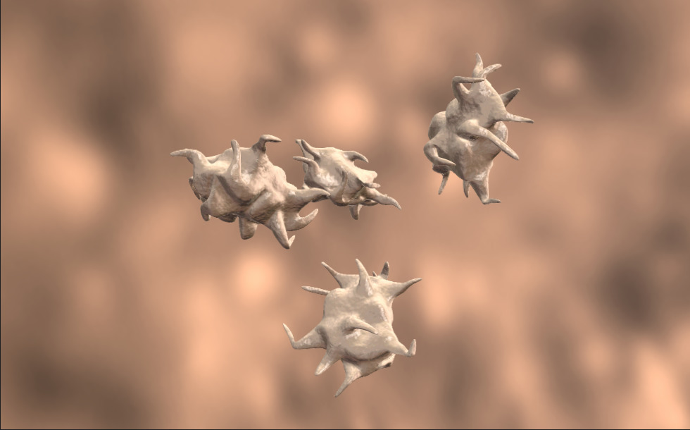 The human blood - 3D scene - Mozaik Digital Education and Learning