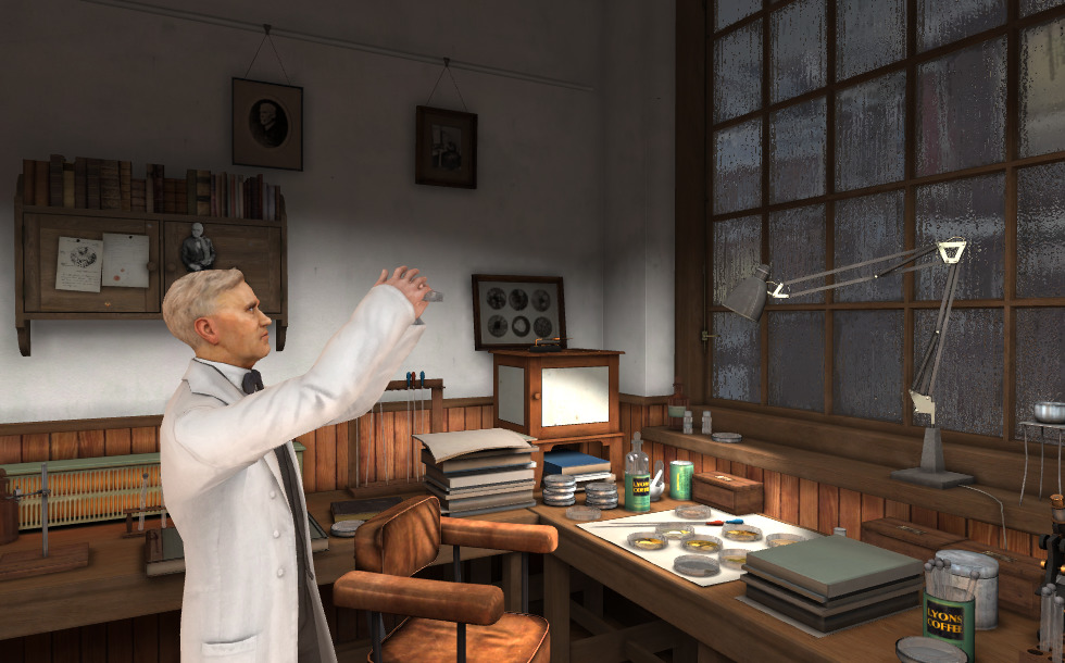 Penicillin - 3D scene - Mozaik Digital Education and Learning