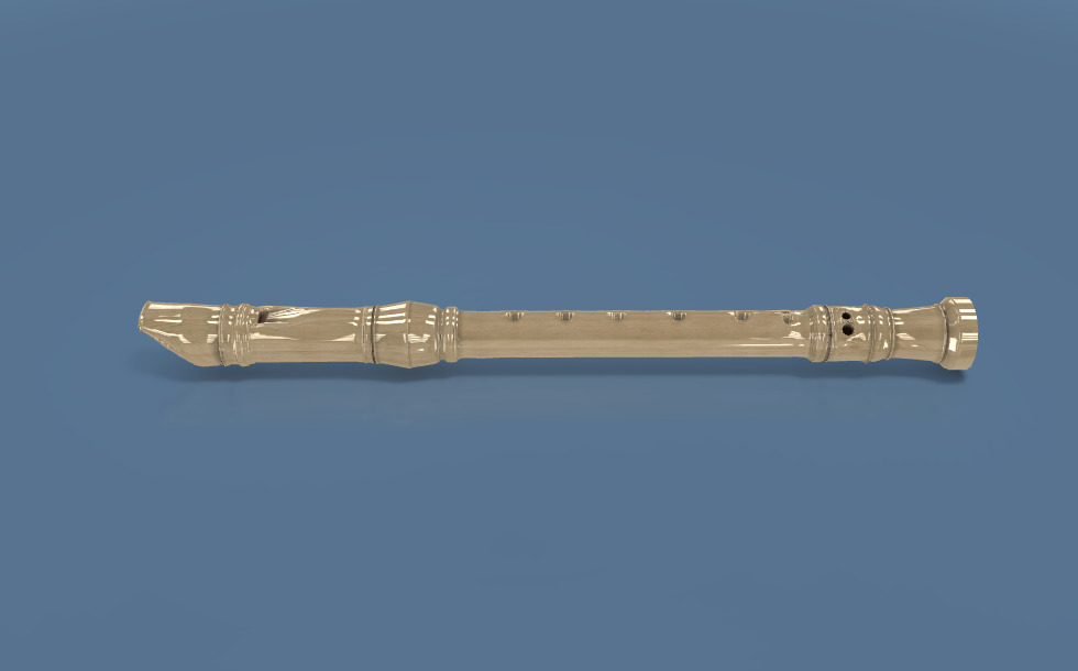 Recorder - 3D scene - Mozaik Digital Education and Learning