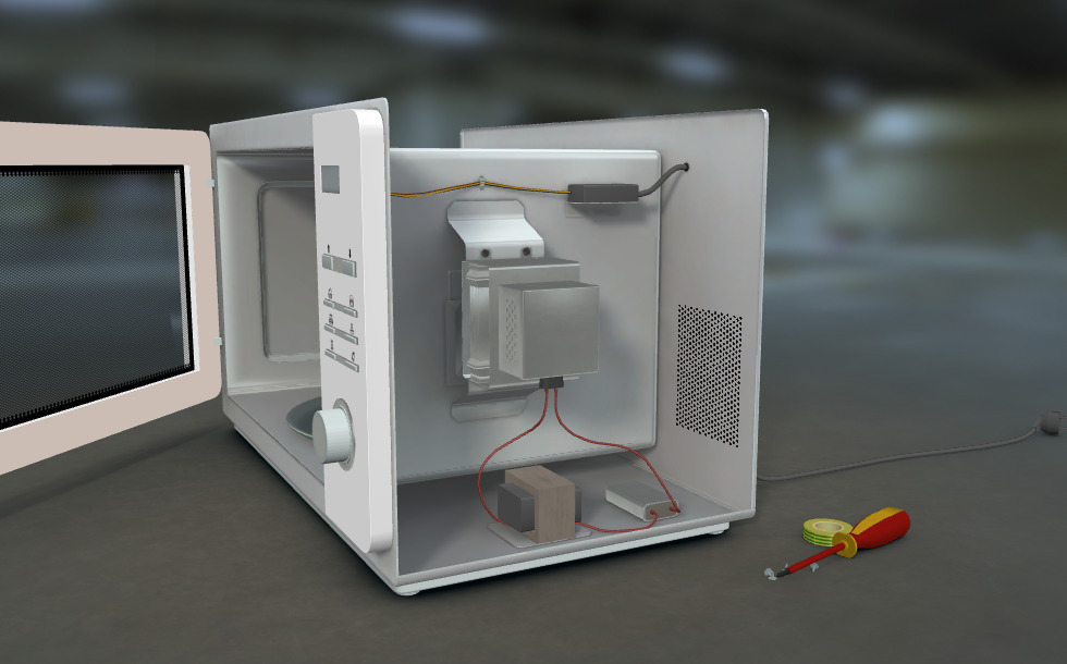 Magnetron - 3D scene - Mozaik Digital Education and Learning