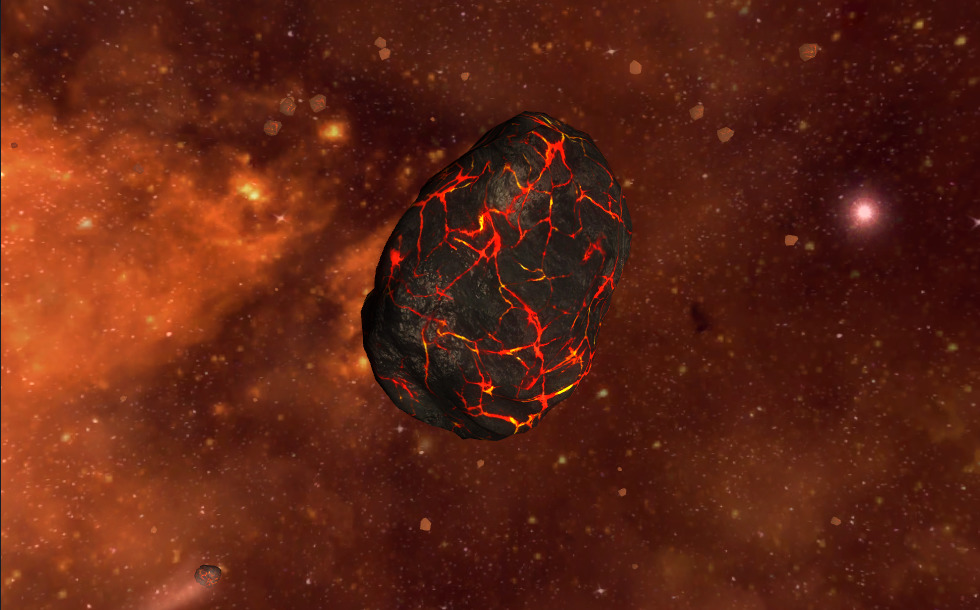 Formation of the Earth and Moon - 3D scene - Mozaik Digital Education ...