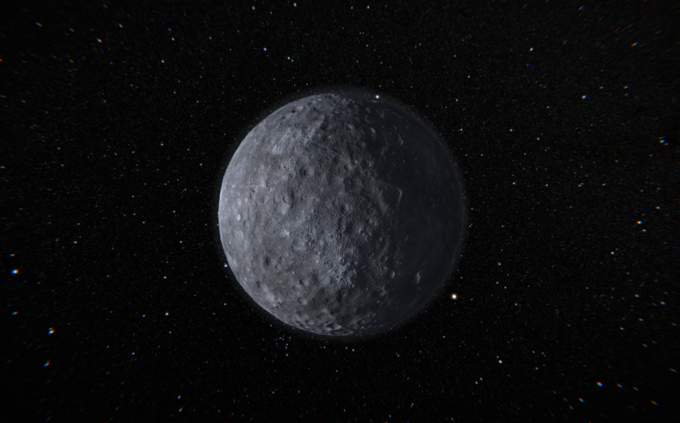 Mercury - 3D scene - Mozaik Digital Education and Learning