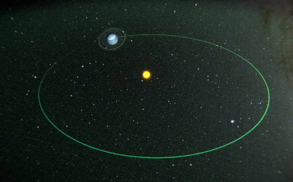 Neptune - 3D scene - Mozaik Digital Education and Learning