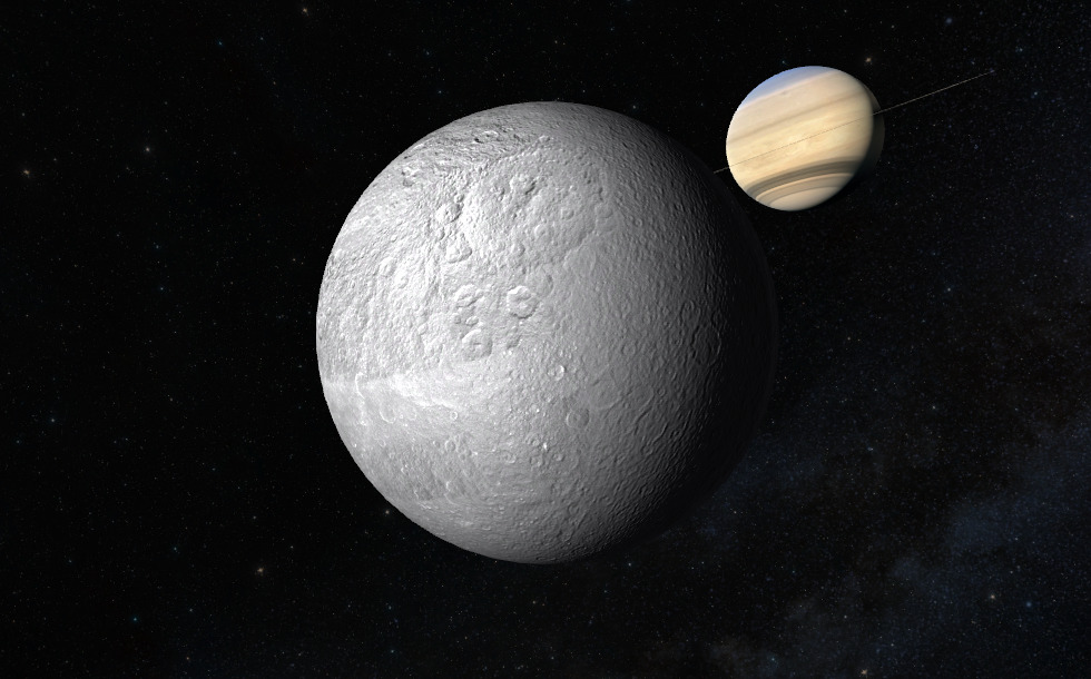 Saturn - 3D scene - Mozaik Digital Education and Learning