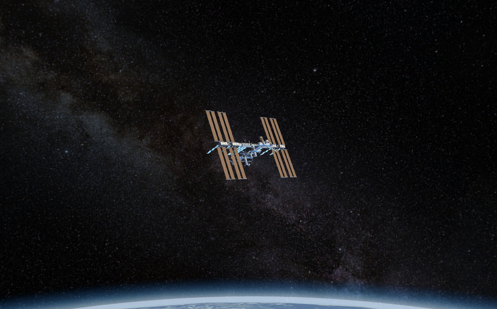 ISS - 3D scene - Mozaik Digital Education and Learning