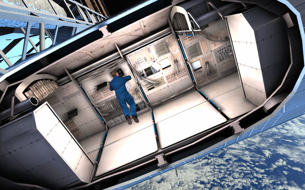 ISS - 3D scene - Mozaik Digital Education and Learning