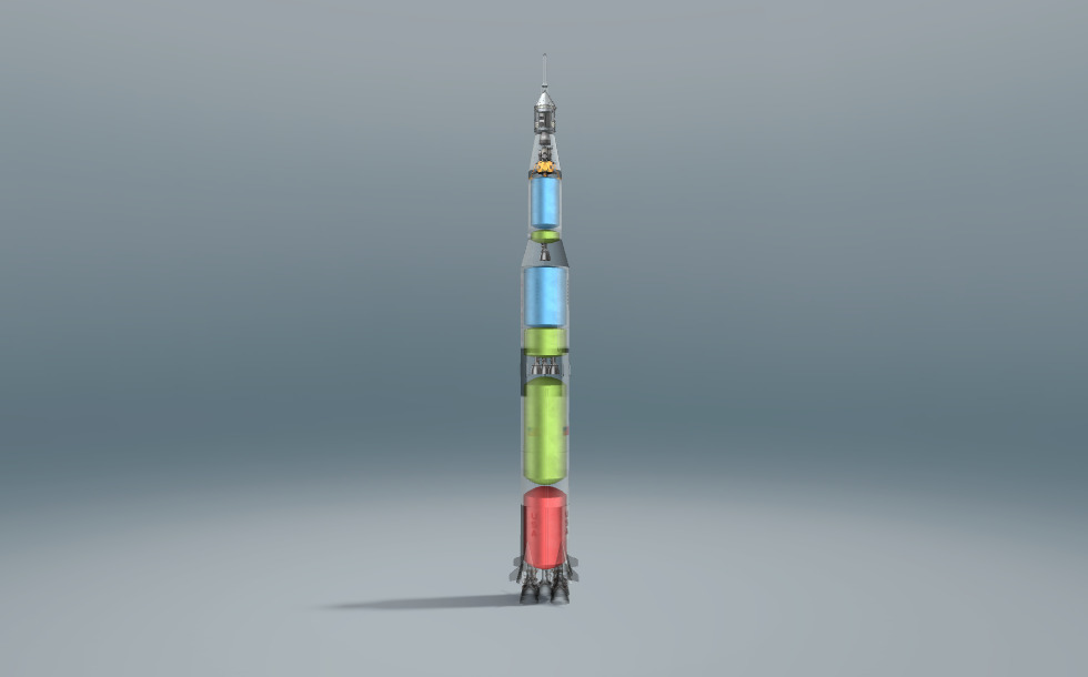 Moon landing: 20 July 1969 - 3D scene - Mozaik Digital Education and ...