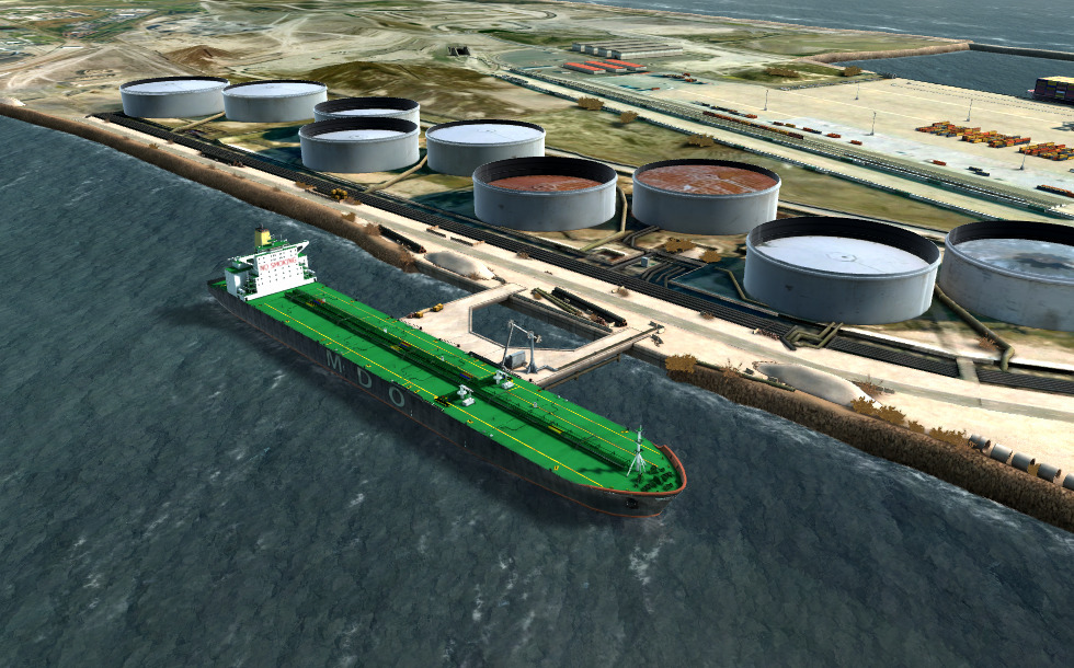 Port - 3D scene - Mozaik Digital Education and Learning