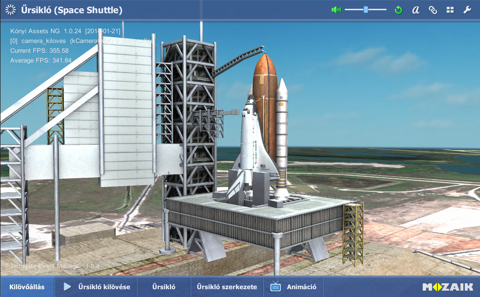 Space Shuttle Body Flap