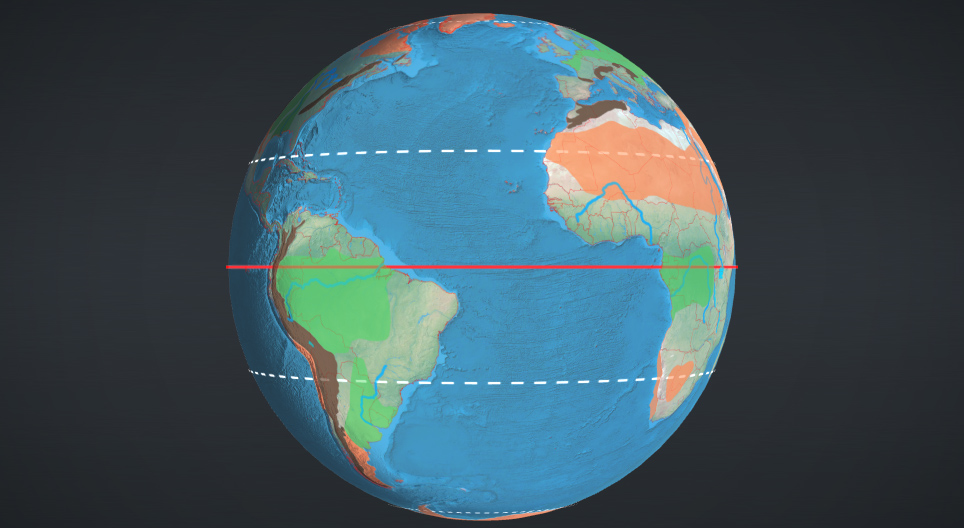 Relief map of China - 3D scene - Mozaik Digital Education and Learning