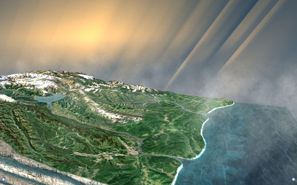 The water cycle (intermediate) - 3D scene - Mozaik Digital Education ...