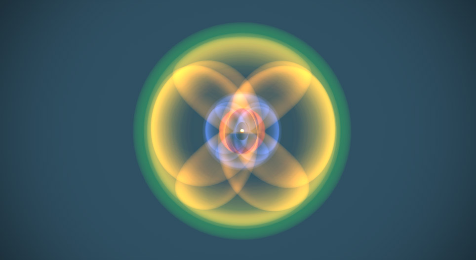 Calcium Atom Model 3d