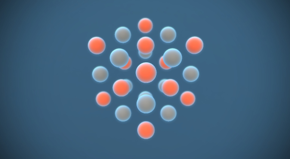 Silver chloride (AgCl) - 3D scene - Mozaik Digital Education and Learning