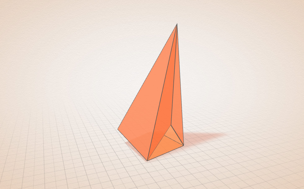 Császár polyhedron - 3D scene - Mozaik Digital Education and Learning