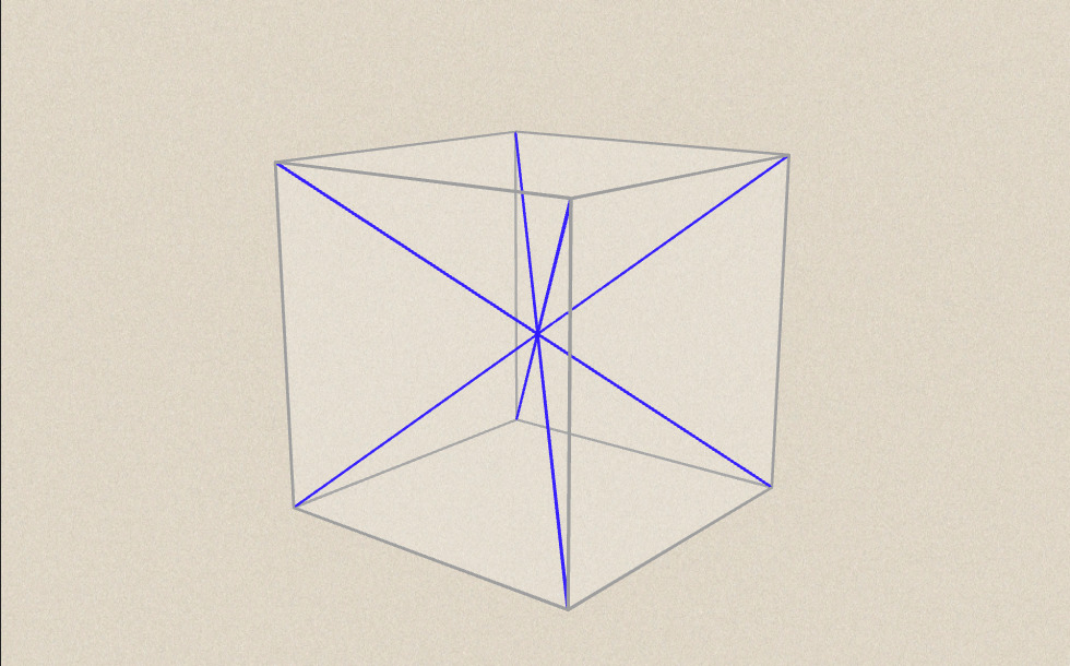 Cube - 3D scene - Mozaik Digital Education and Learning