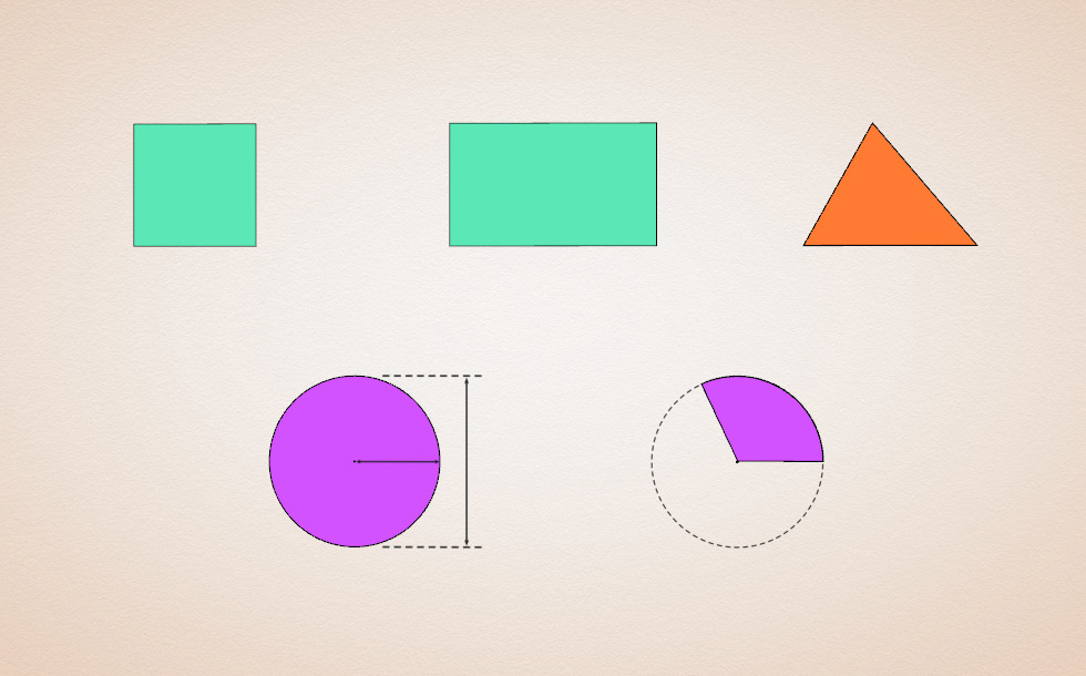 Perimeter, area, surface area and volume - 3D scene - Mozaik Digital ...