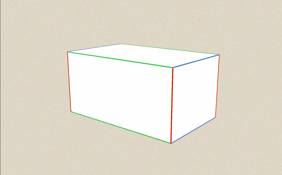 Cuboid - 3D scene - Mozaik Digital Education and Learning