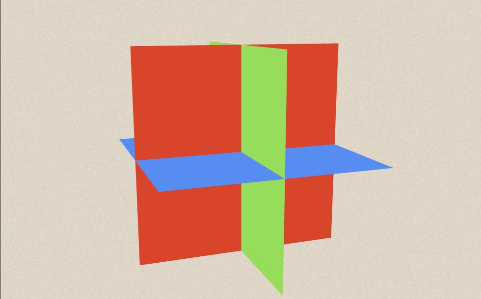 Dividing Space into Regions by 3 Planes - 3D scene - Mozaik Digital ...