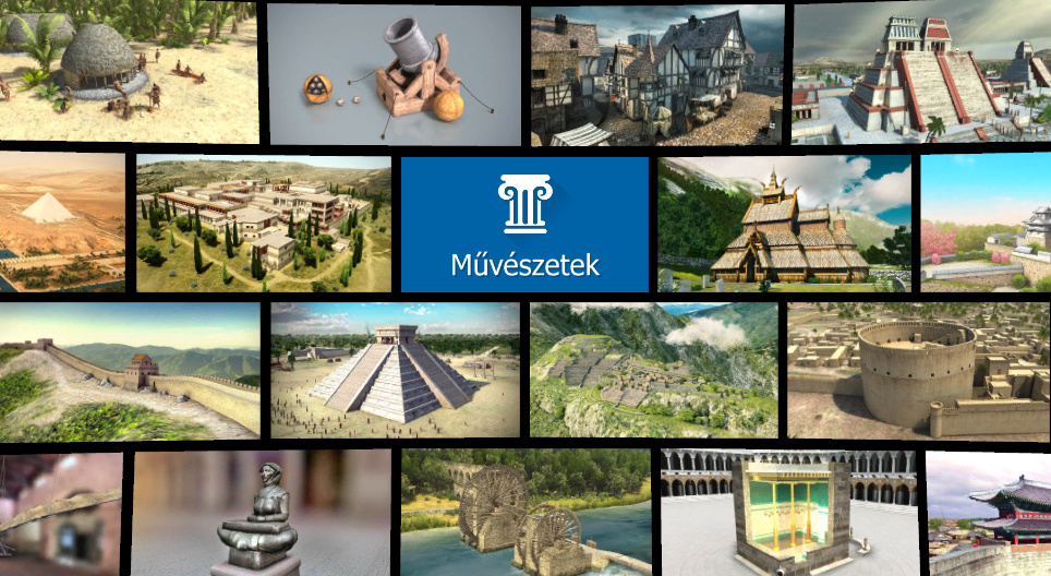 3D menu - 3D scene - Mozaik Digital Education and Learning