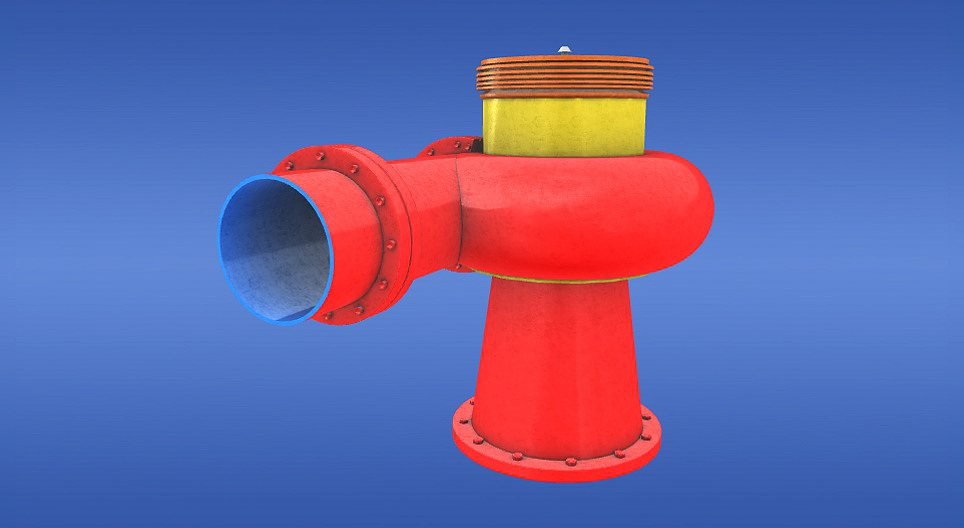 How does it work? - Impulse steam turbine - 3D scene - Mozaik Digital ...