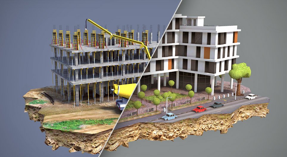 Construction technologies - 3D scene - Mozaik Digital Education and ...