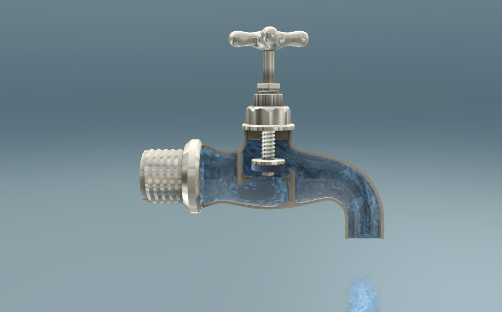 How does it work? - Water tap - 3D scene - Mozaik Digital Education and ...