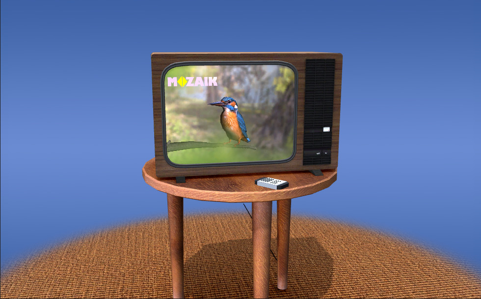 How does it work? - CRT television - 3D scene - Mozaik Digital ...