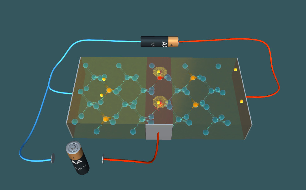Semiconductors - 3D scene - Mozaik Digital Education and Learning