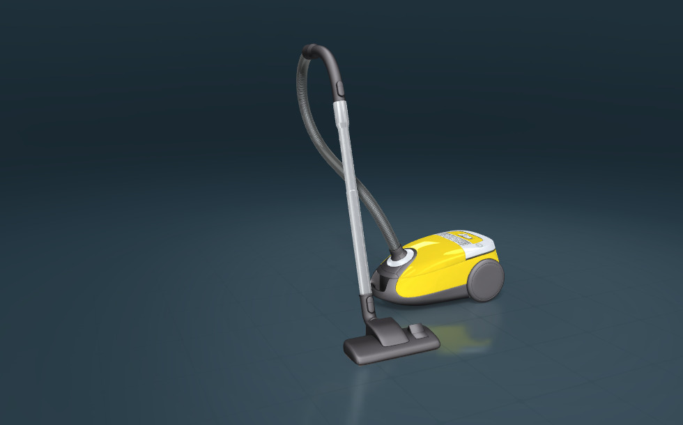 How does it work? - Vacuum cleaner - 3D scene - Mozaik Digital ...