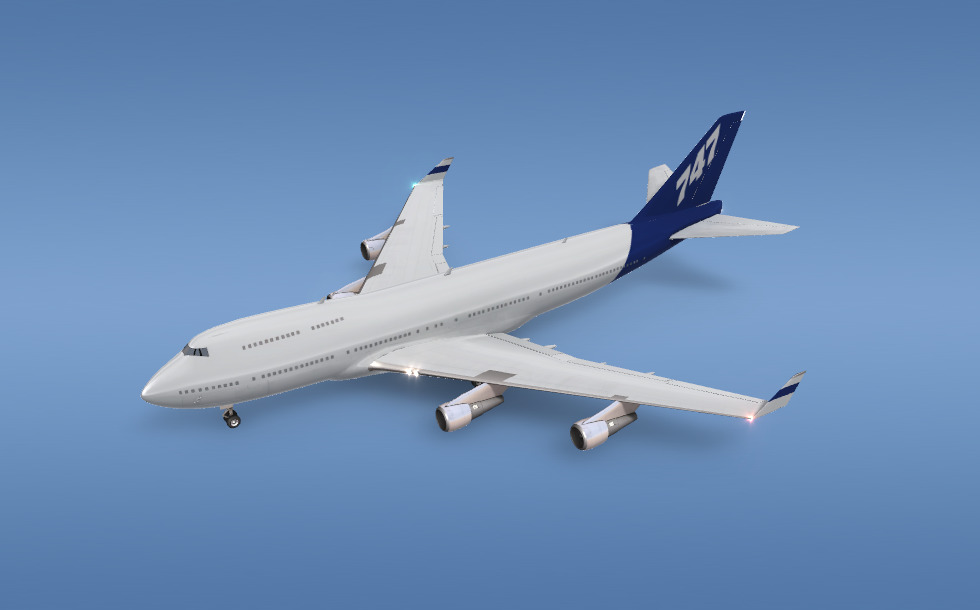 Boeing 747 (1969) - 3D scene - Mozaik Digital Education and Learning