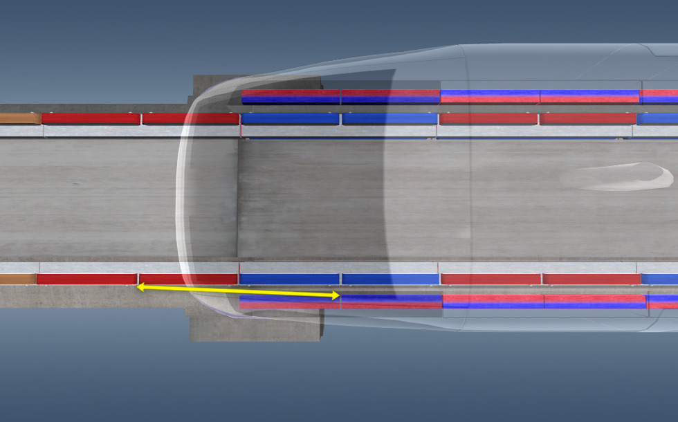 Maglev Trains - 3D scene - Mozaik Digital Education and Learning