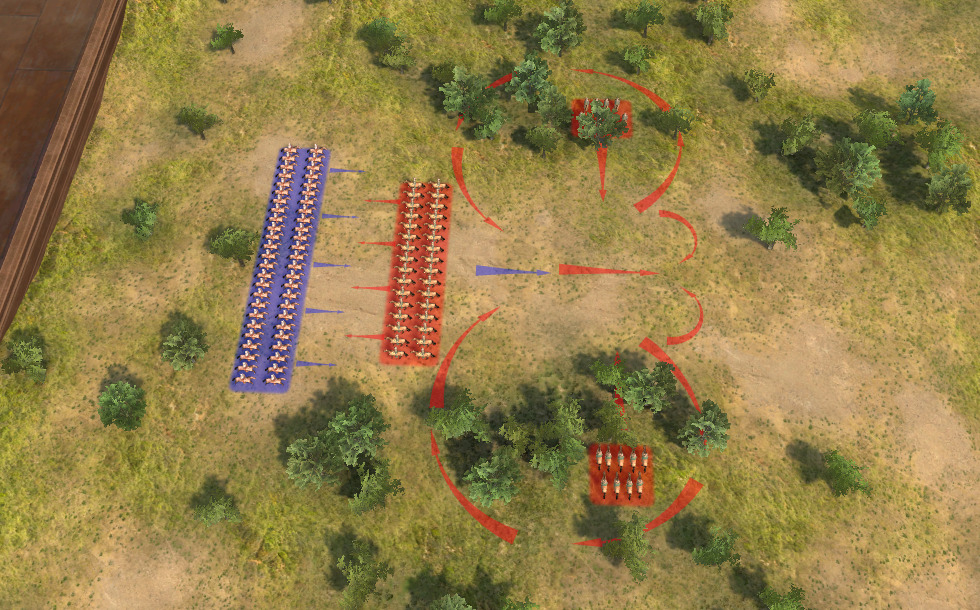 Tactics of the Hungarian raiders (9th-10th centuries) - 3D scene ...