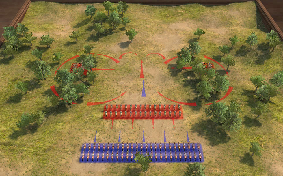 Tactics of the Hungarian raiders (9th-10th centuries) - 3D scene ...