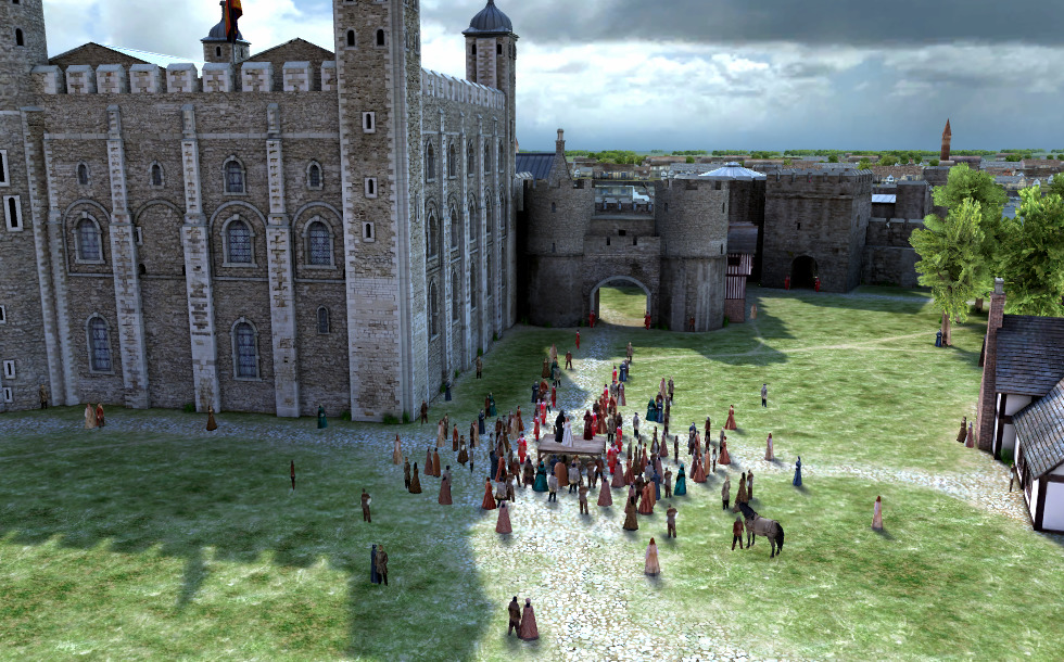 Tower of London (16th century) - 3D scene - Mozaik Digital Education ...