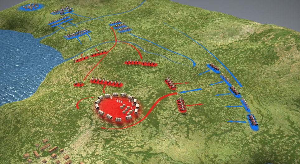 Battle of Varna (1444) - 3D scene - Mozaik Digital Education and Learning