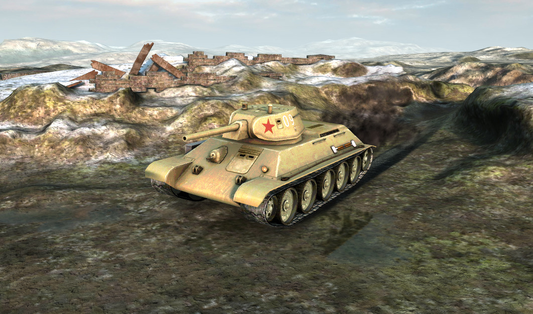 Tanks (World War II) - 3D scene - Mozaik Digital Education and Learning