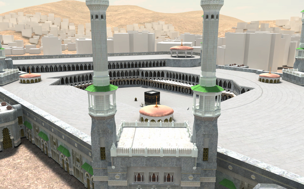 Kaaba (Makkah) - 3D scene - Mozaik Digital Education and Learning
