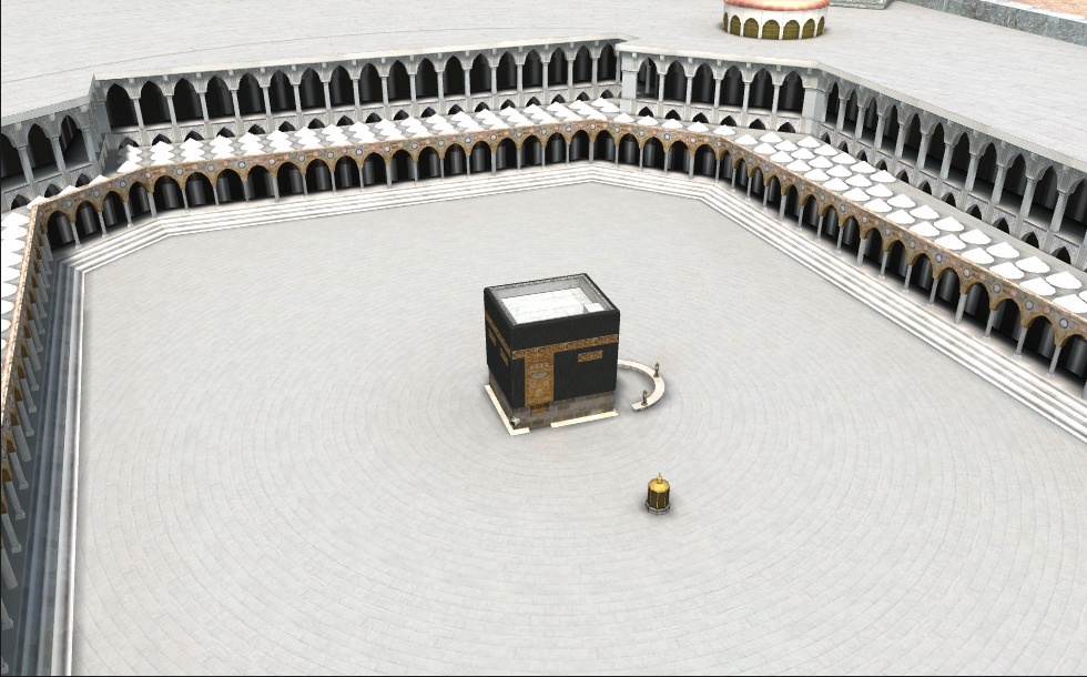 Kaaba (Makkah) - 3D scene - Mozaik Digital Education and Learning